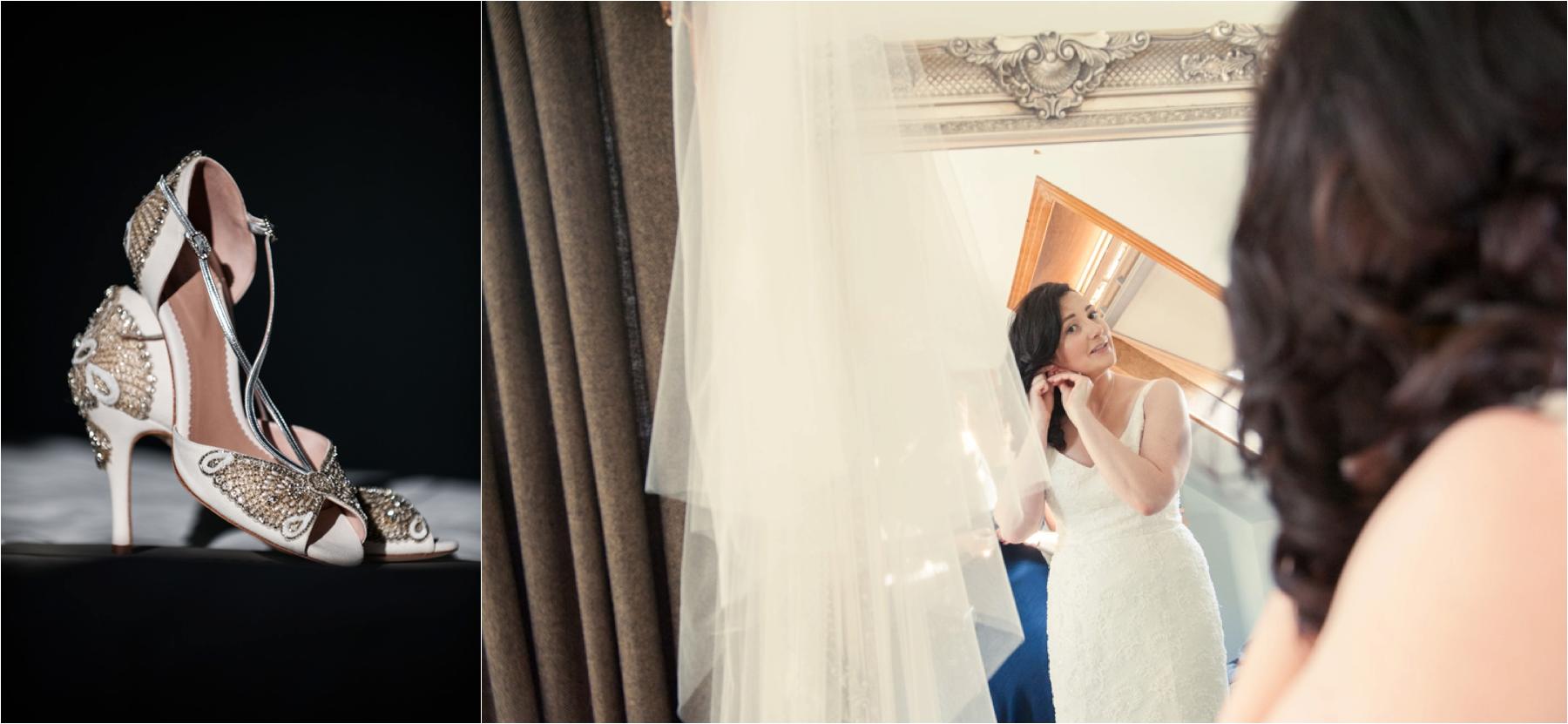 Alison and Allan Lews Castle wedding photography