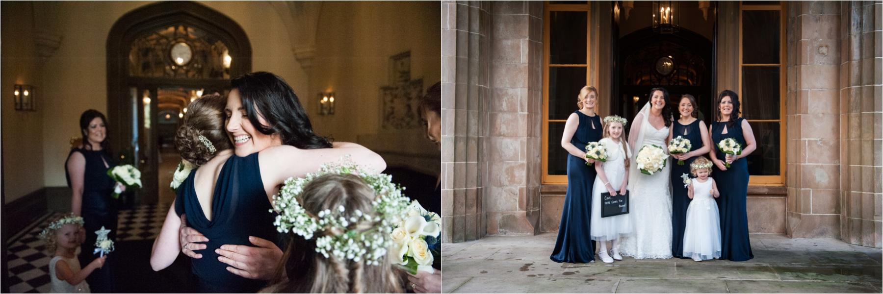 Alison and Allan Lews Castle wedding photography