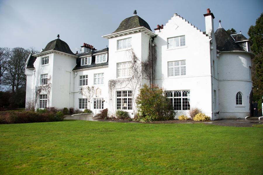 Wedding photography at Achnagairn House